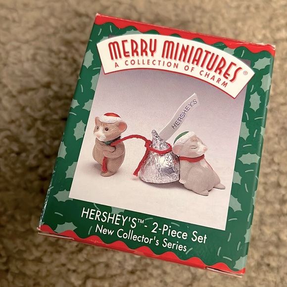 Hallmark | Holiday | Vintage Hallmark Merry Miniatures Herseys ...